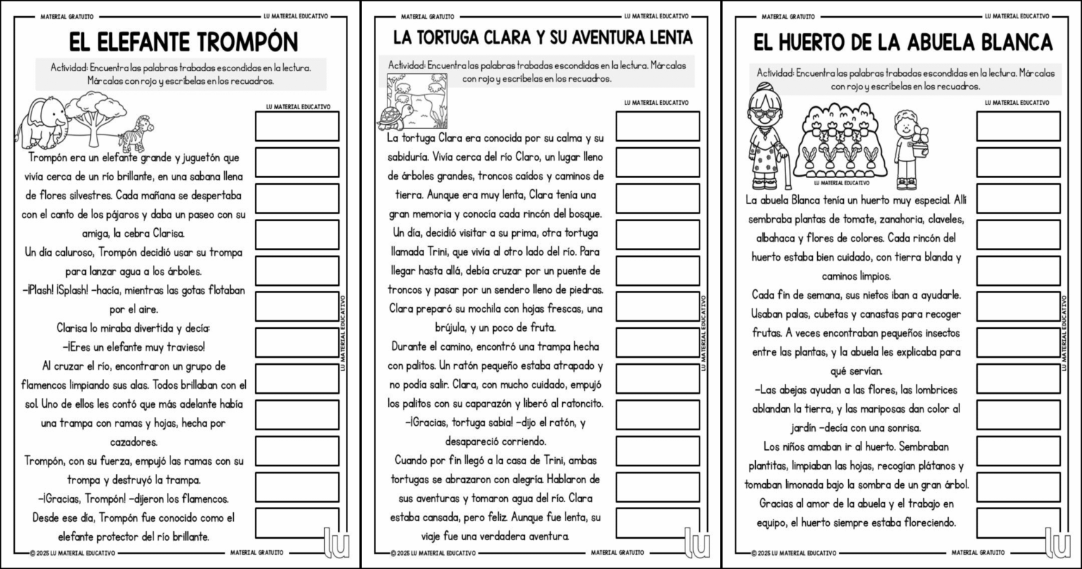 Mini libro de lectura letras m,p,l. - Imagenes Educativas