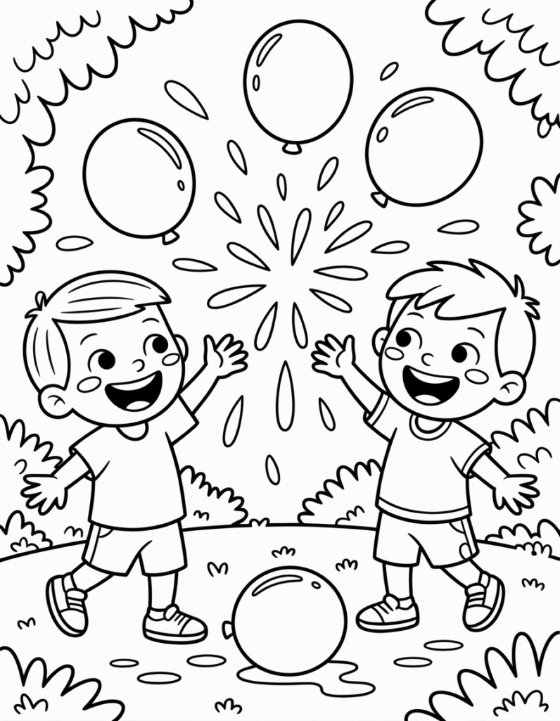 Dibujos para colorear infantiles ¡Imprimir y pintar! VERANO - Imagenes ...