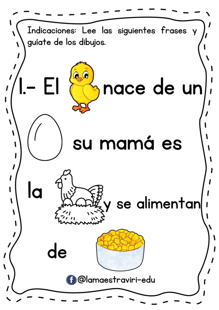 Lecturas con Pictogramas - Imagenes Educativas