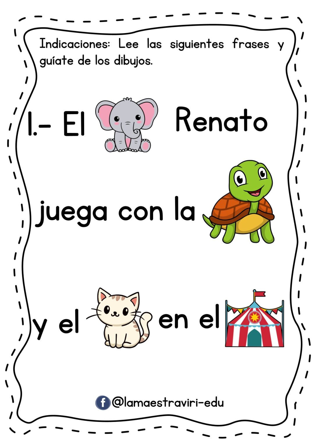 Lecturas con Pictogramas - Imagenes Educativas