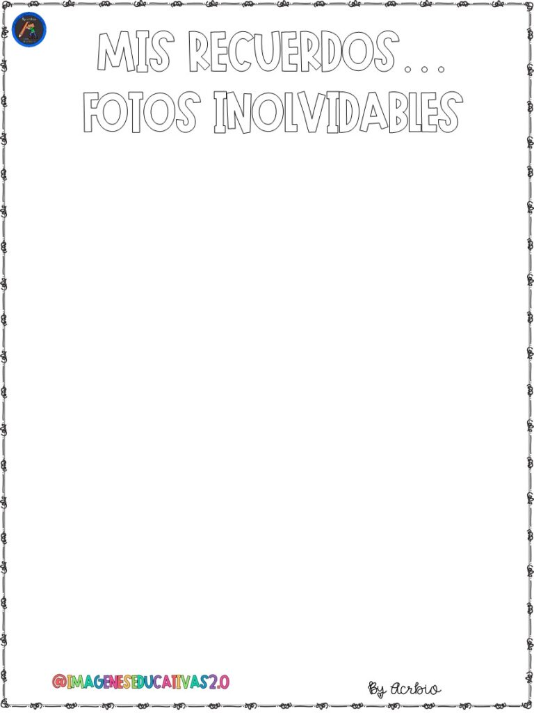 Mi libro de recuerdos curso 2024_2025 - Imagenes Educativas