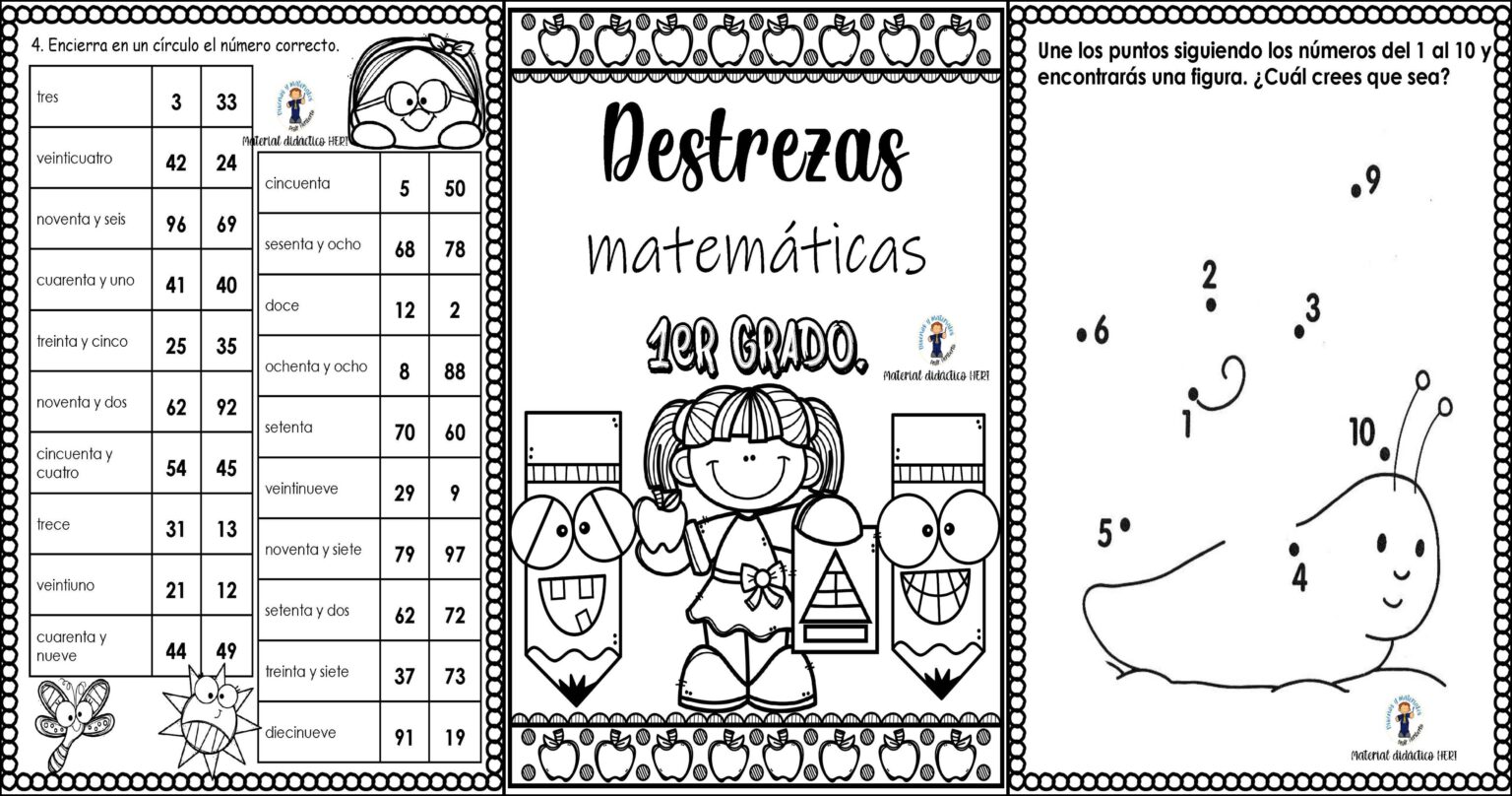 cuaderno matemáticas primer grado Archivos - Imagenes Educativas