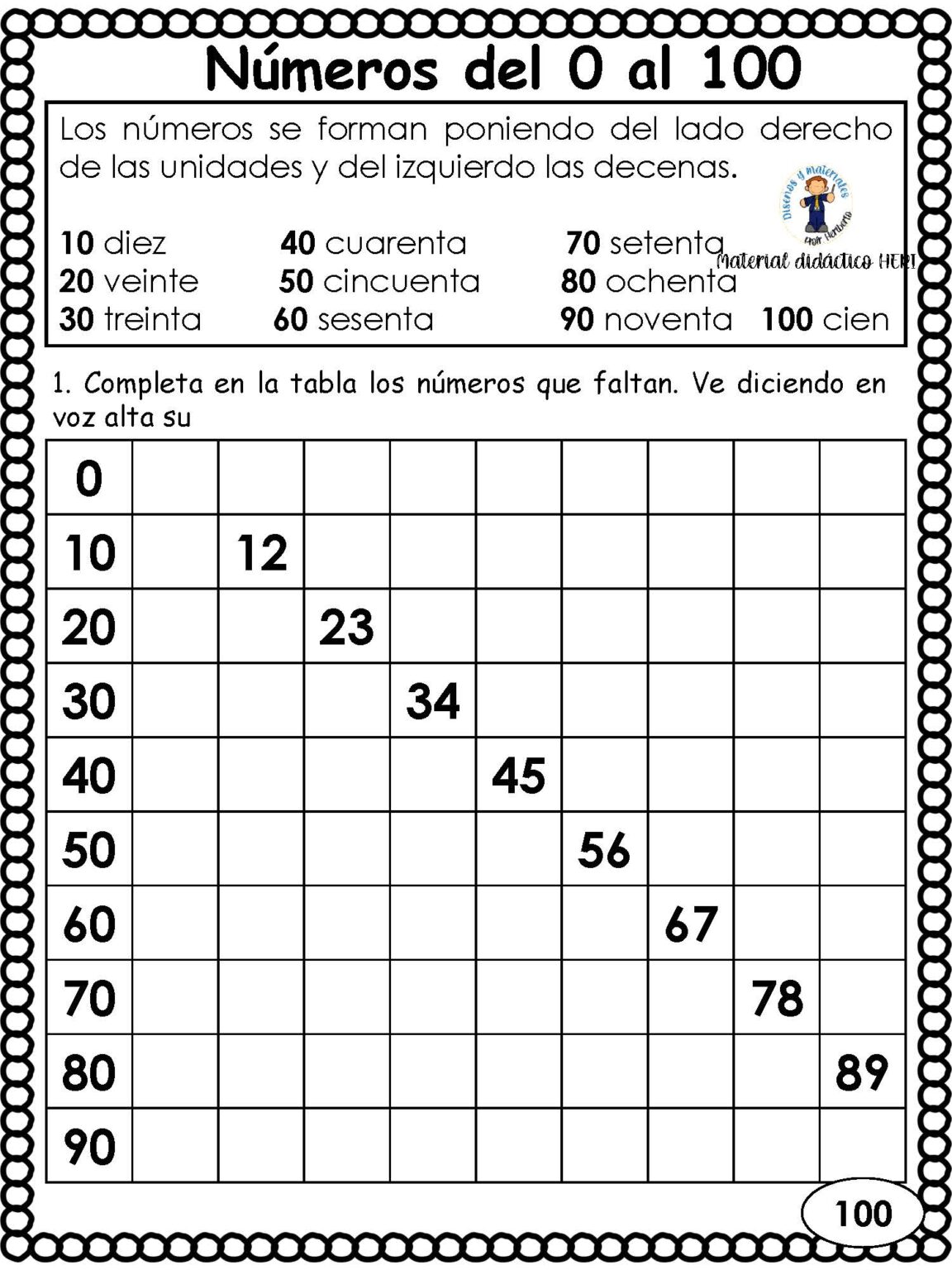 Cuaderno matemáticas 1ER GRADO 100 páginas - Imagenes Educativas