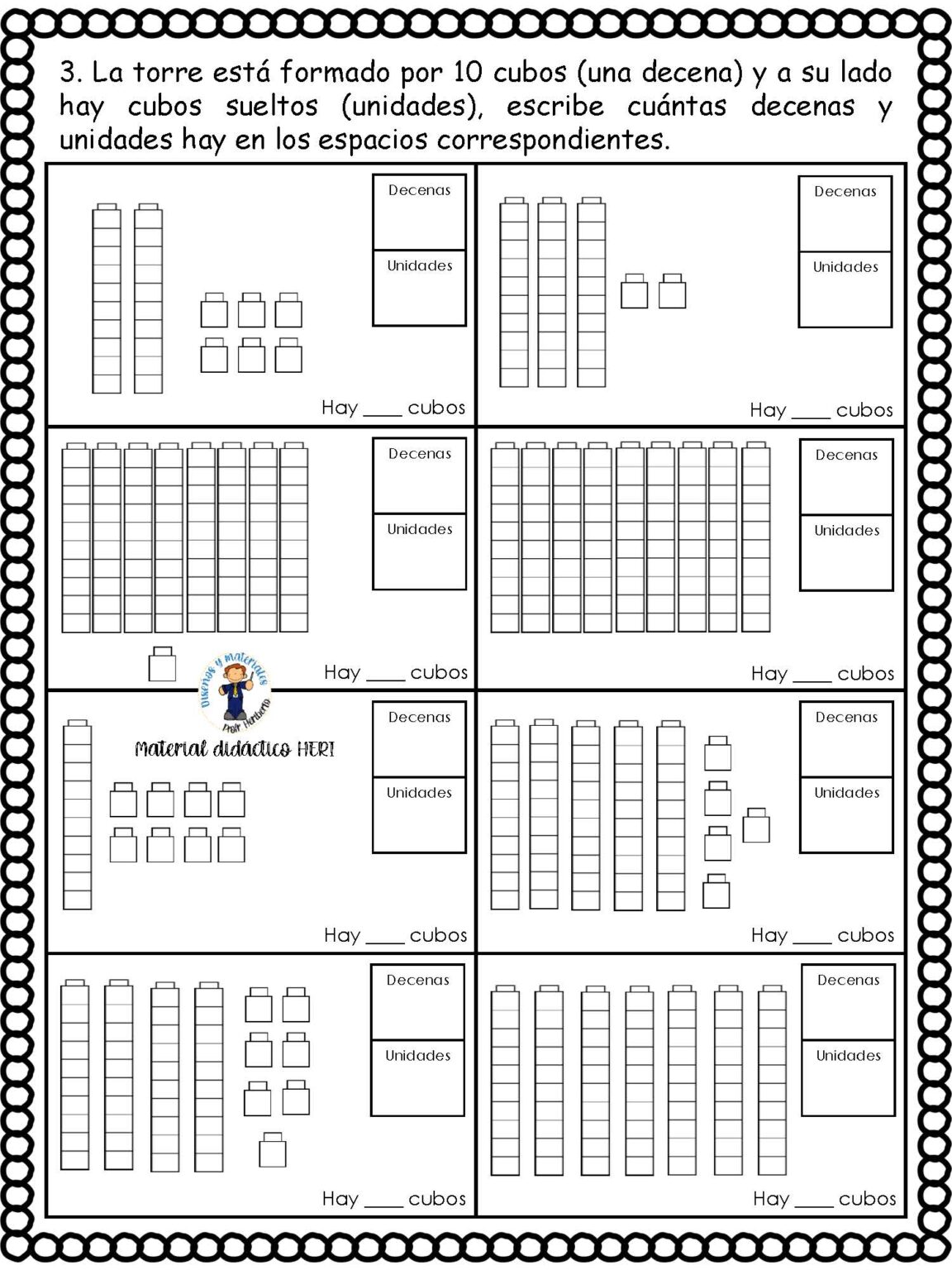 Cuaderno matemáticas 1ER GRADO 100 páginas - Imagenes Educativas