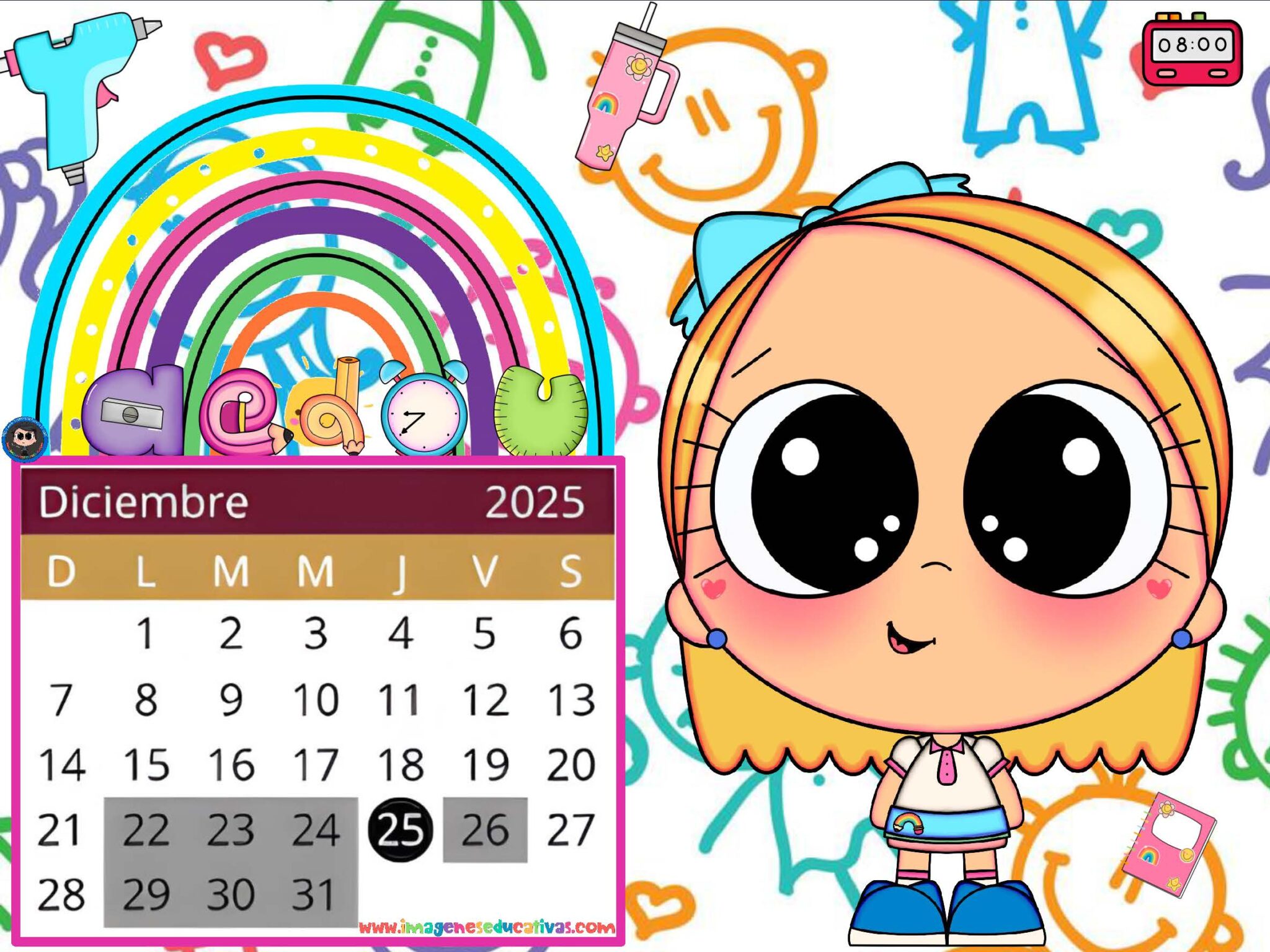 Fabuloso Calendario Escolar SEP Imagenes Educativas - Imagenes Educativas