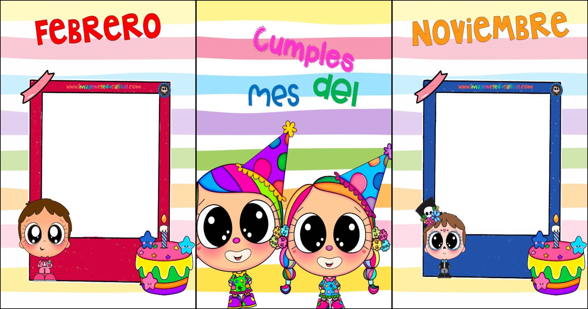Carteles para Cumpleaños - Imagenes Educativas