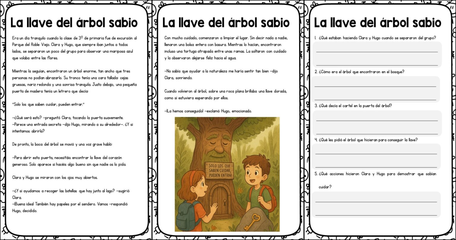 Comprensión lectora 3º primaria: recursos, lecturas y ejercicios para ...