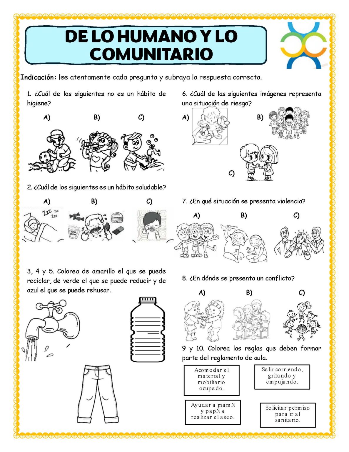 Examen Diagnostico Por Campos Formativos 2ºpágina07 Imagenes Educativas 9617