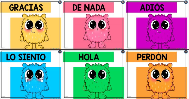 palabras mágicas Archivos - Imagenes Educativas