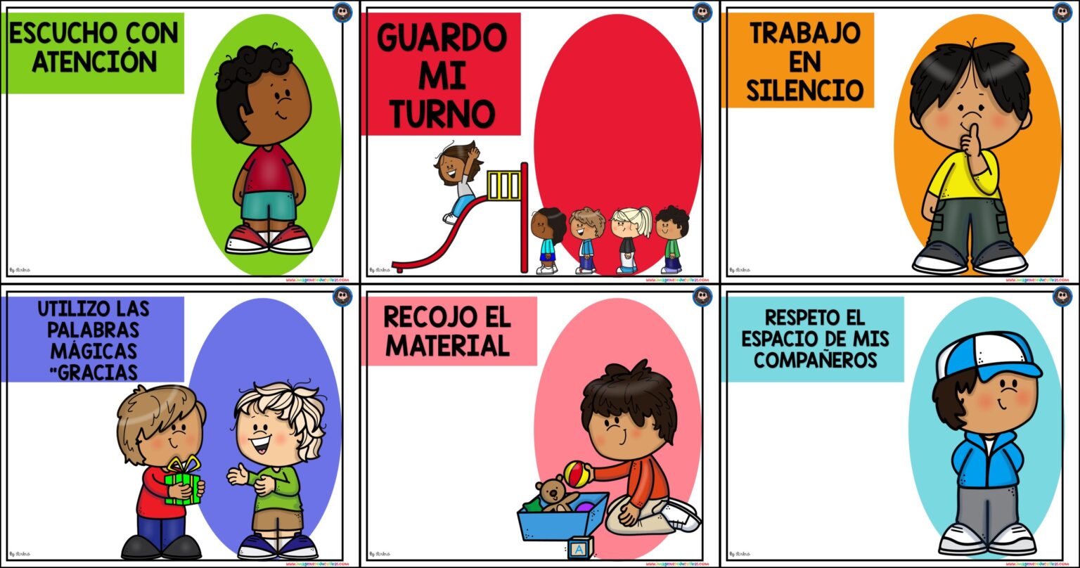reglas para niños Archivos - Imagenes Educativas