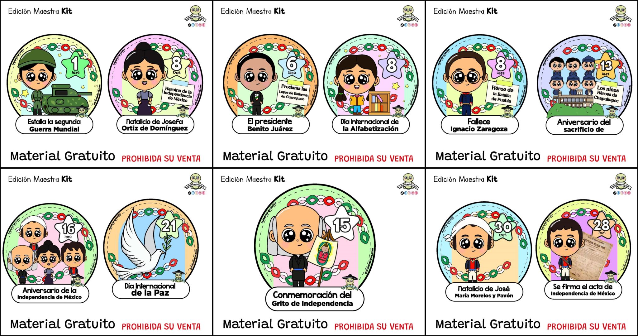 efemérides septiembre Archivos - Imagenes Educativas