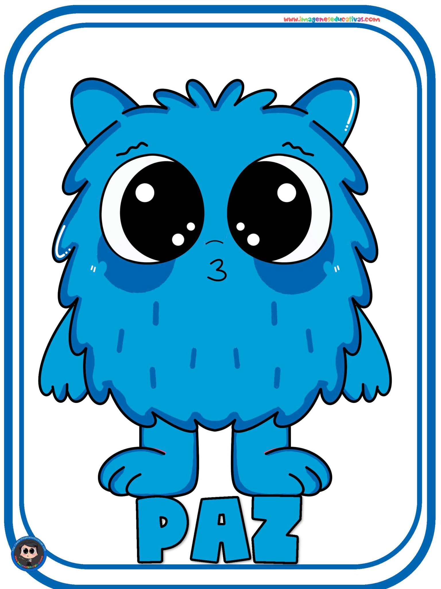 Tarjetas de Emociones del Monstruo de Colores - Imagenes Educativas