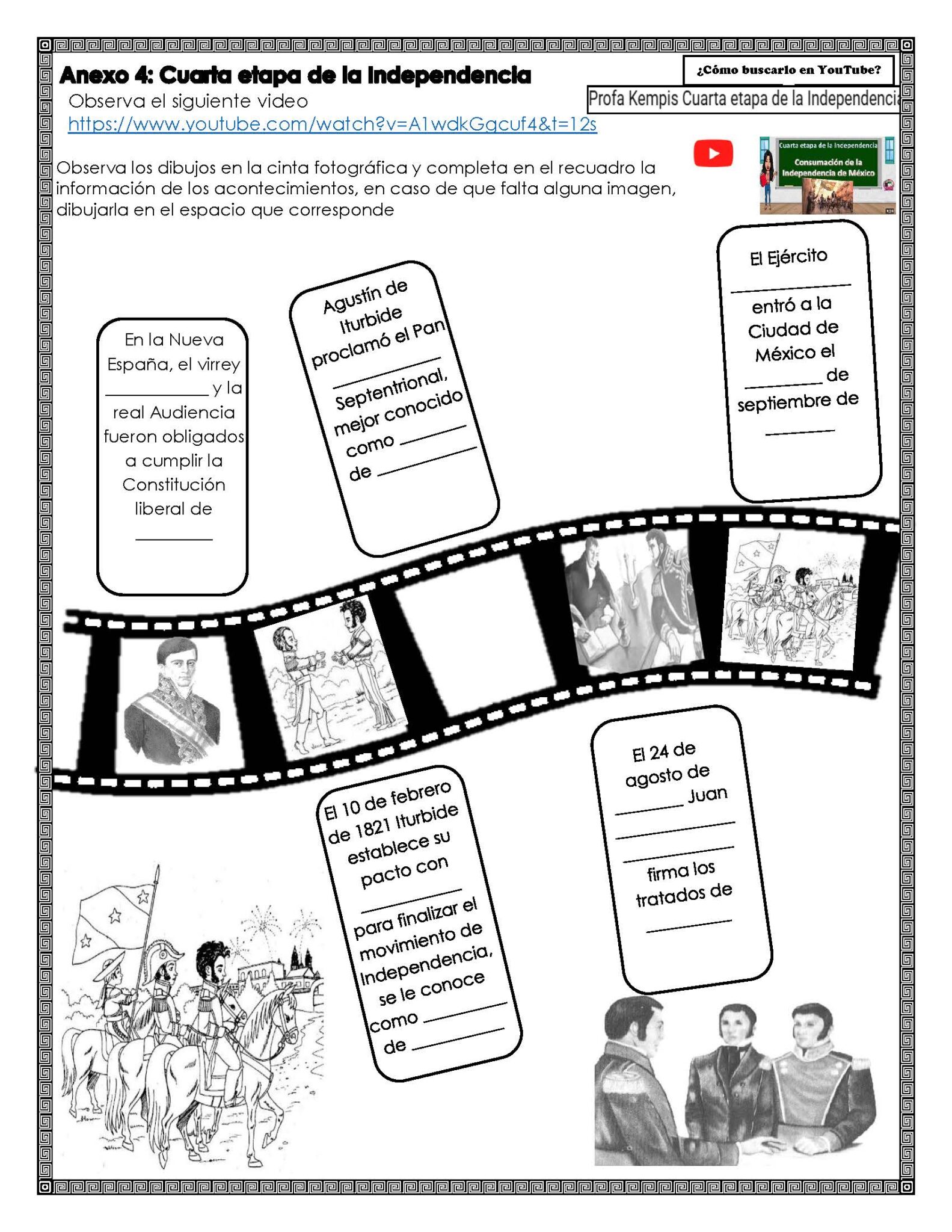 Aprendiendo sobre la Independencia de Mexico proyecto para Primaria ...