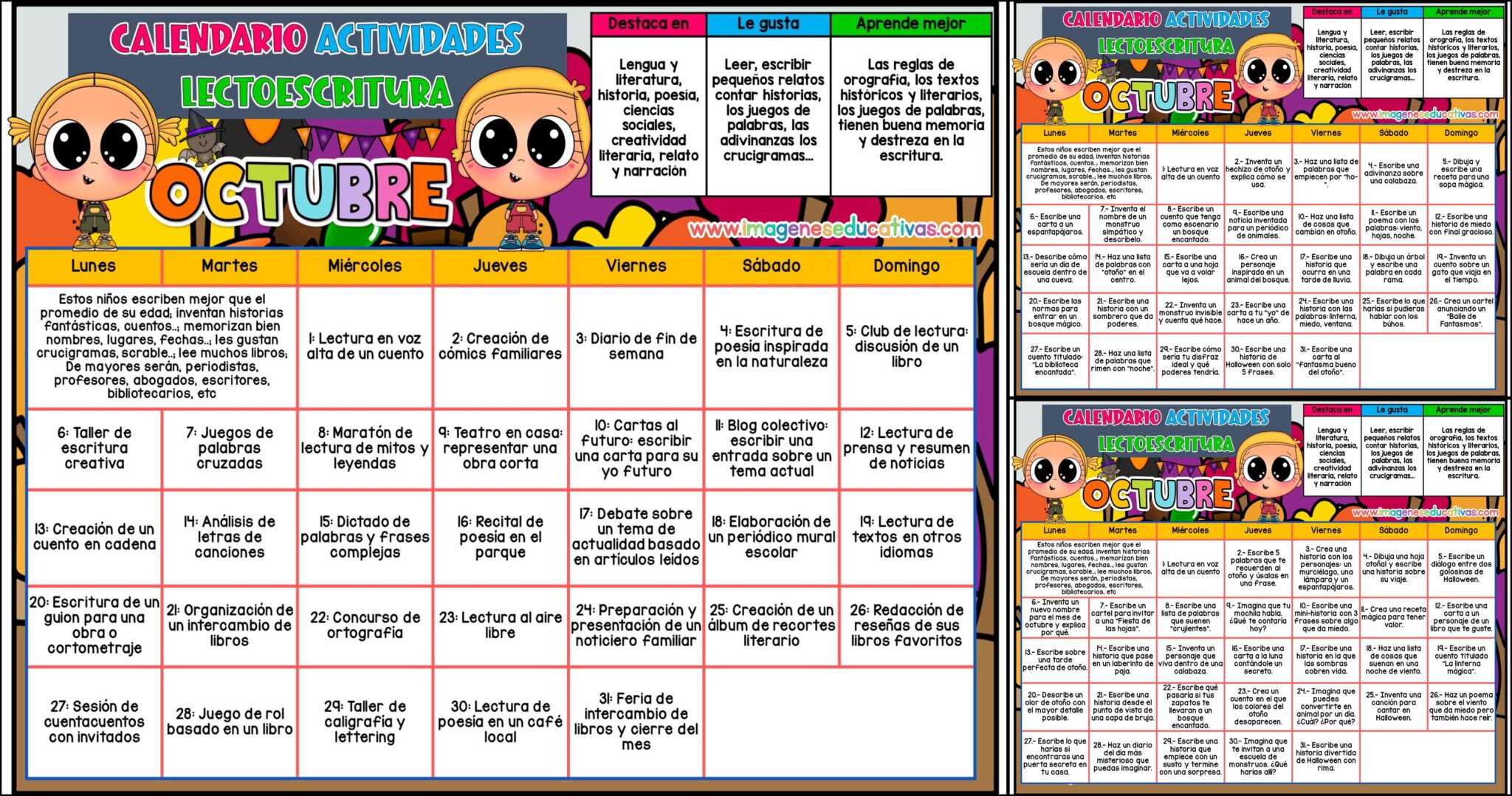 Cuaderno de dictado fácil letras j,g,ñ,h,ch,ll. - Imagenes Educativas