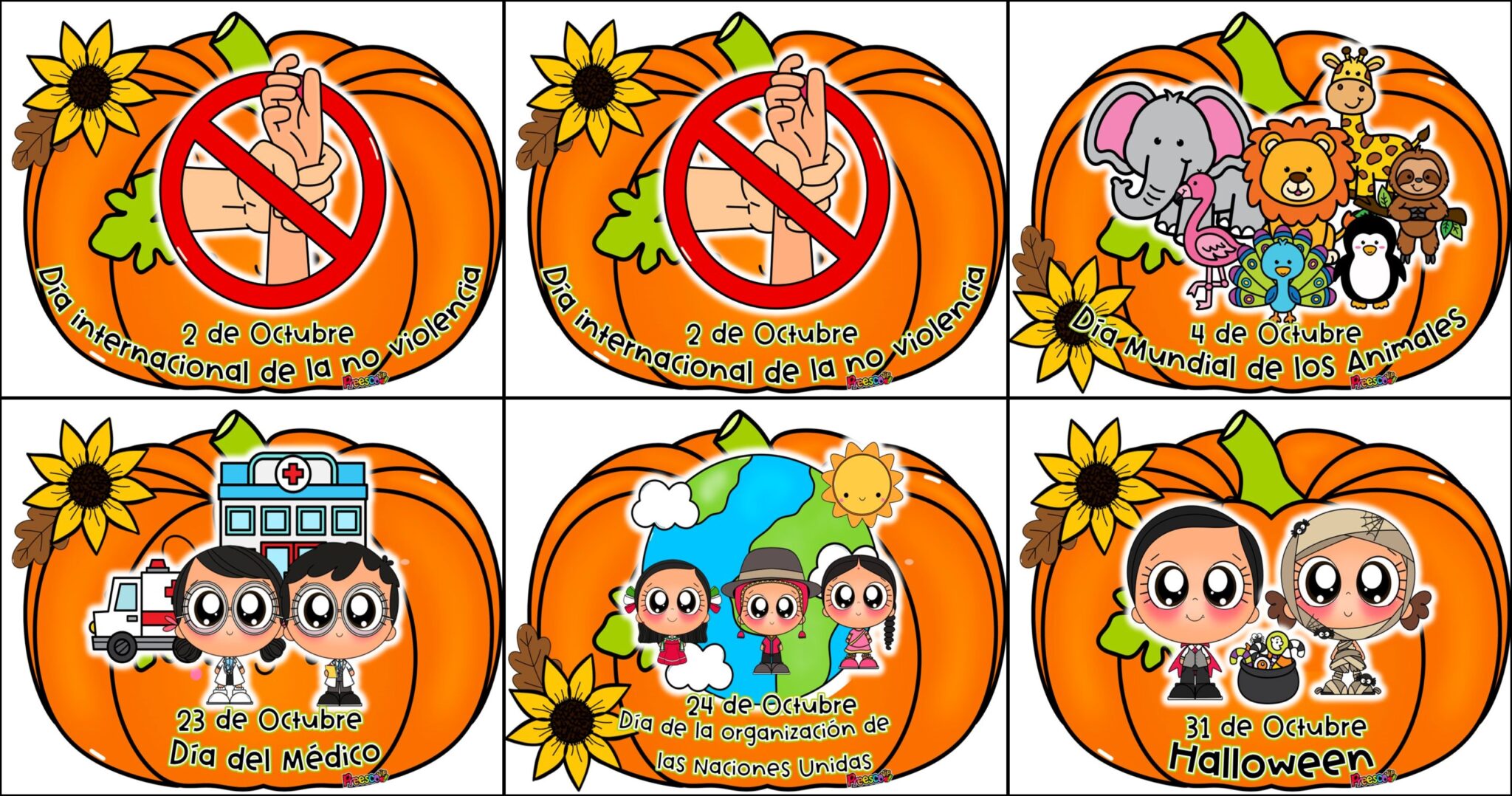 Efemerides octubre 2025 Preesco VIP_Página_00 - Imagenes Educativas