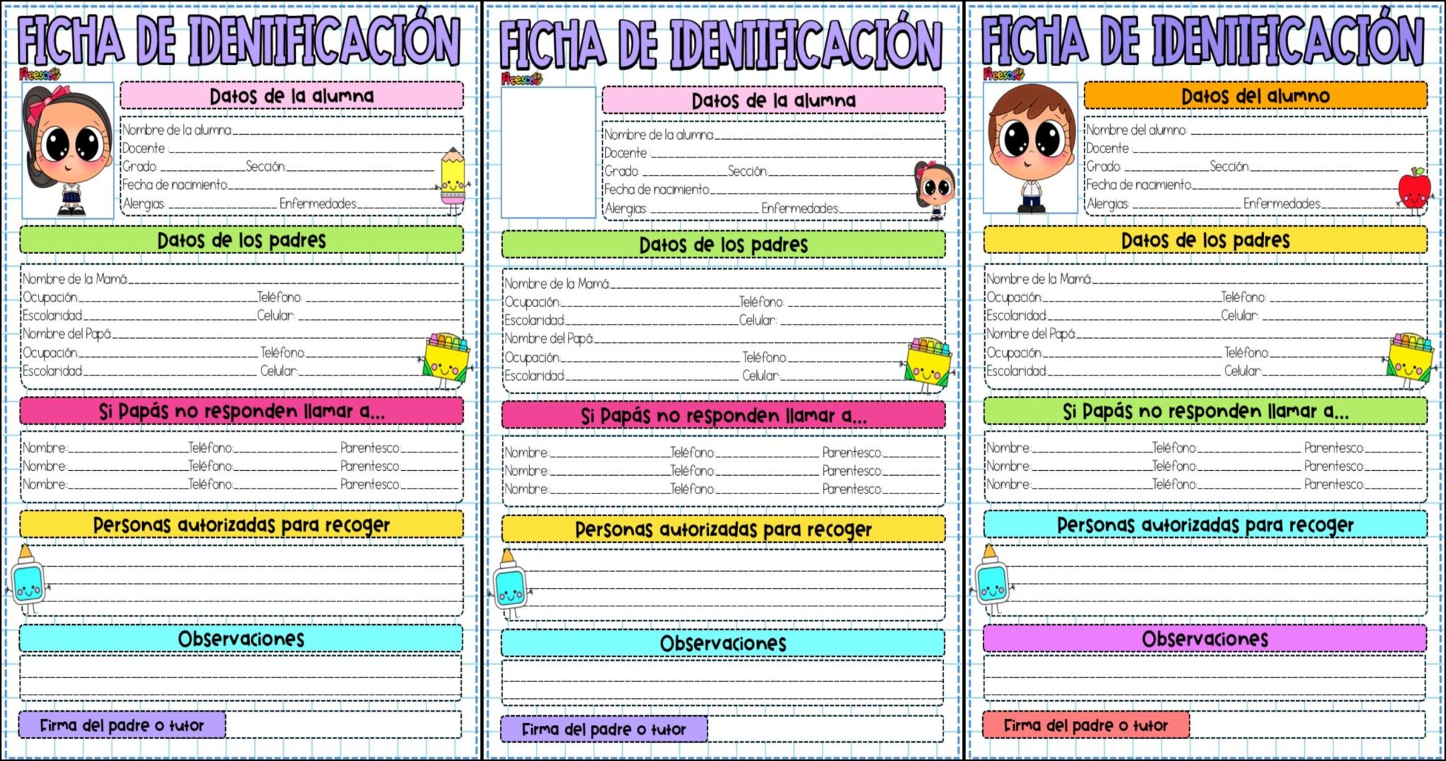 Cudernillo de evaluacion preescolar 2024-2025 - Imagenes Educativas