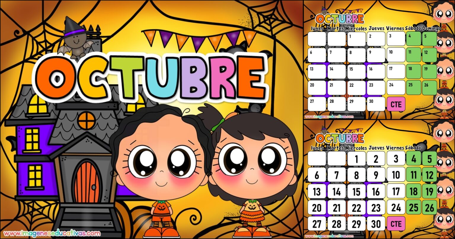 Efemérides mes de octubre 2024 - Imagenes Educativas