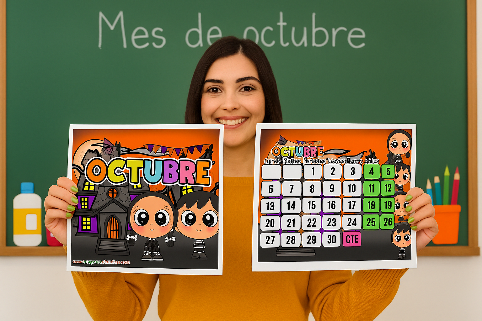 Efemerides octubre 2025 - Imagenes Educativas