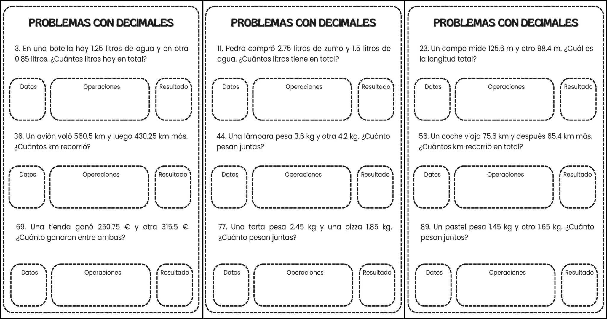 Cuaderno de matemáticas para preescolar 70 páginas - Imagenes Educativas