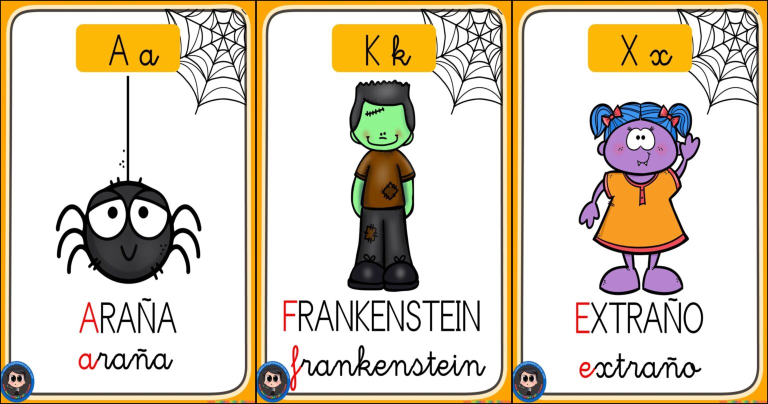 alfabeto Halloween Archivos - Imagenes Educativas