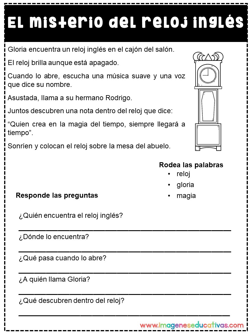 Cuentos de comprensión lectora sobre Halloween - Imagenes Educativas