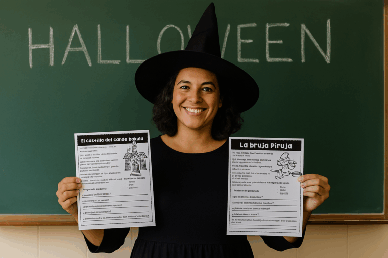 Cuentos de Comprensión lectora para Halloween - Imagenes Educativas