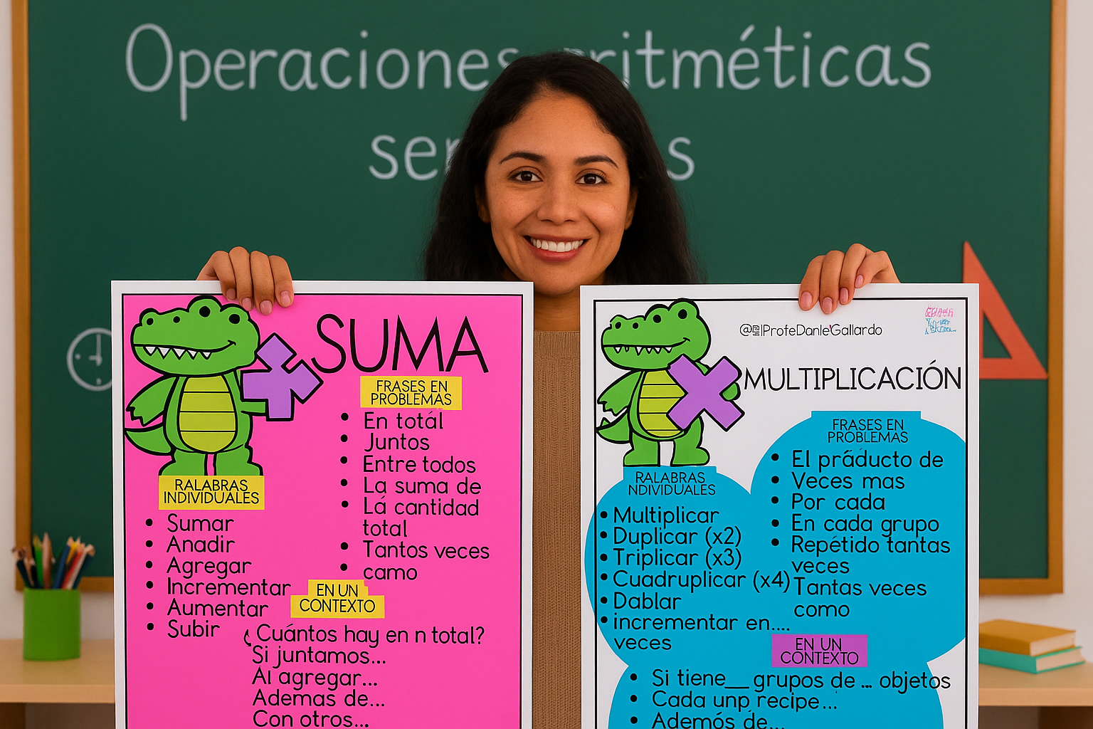 Fichas monstruosamente divertidas para calcular mitad, doble y triple - Imagenes Educativas