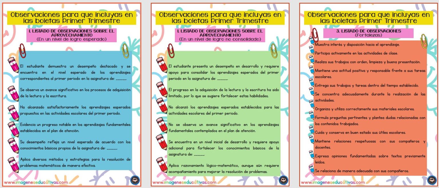 RÚBRICA SENCILLA PARA EVALUAR EL CUADERNO DE CLASE - Imagenes Educativas