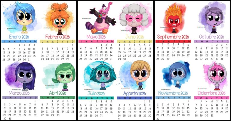 Calendario Escolar SEP POR MESES - Imagenes Educativas