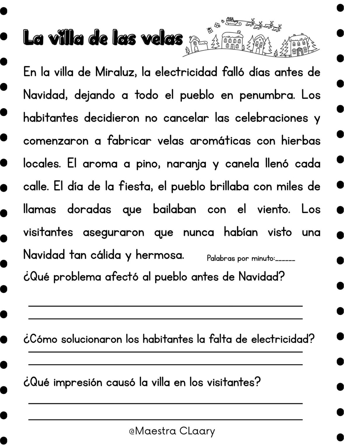 Cuadernillo lecturas de comprensión lectora navideñas FASE 5 - Imagenes ...