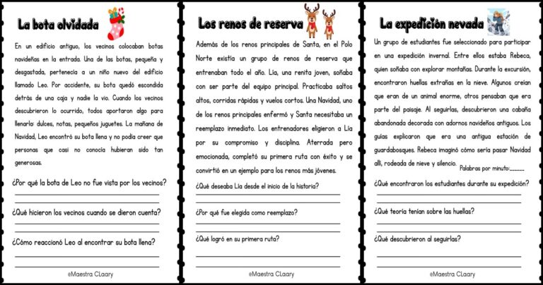 Comprensión lectora 3º primaria: recursos, lecturas y ejercicios para ...