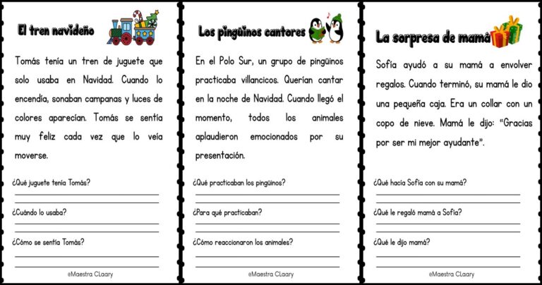 Cuadernillo de cuentos cortos y lecturas para en PDF con comprensión ...