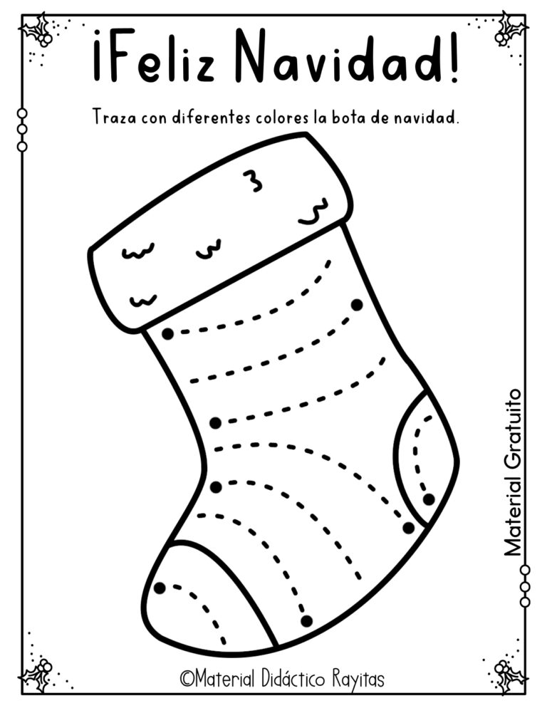 Librito de texturas y colorear en Navidad (14) - Imagenes Educativas