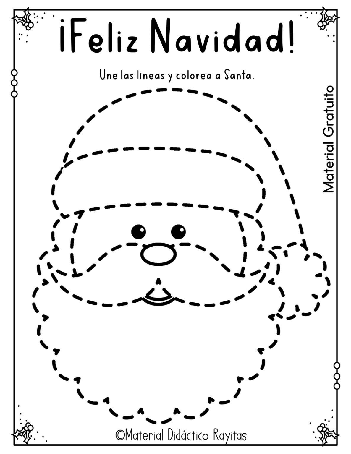 Librito de texturas y colorear en Navidad (4) - Imagenes Educativas
