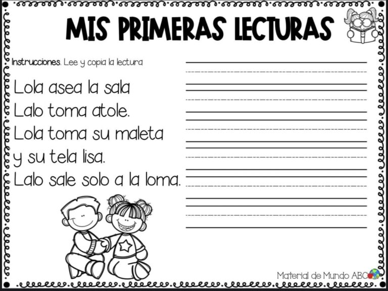 Mis Primeras Lecturas - Imagenes Educativas