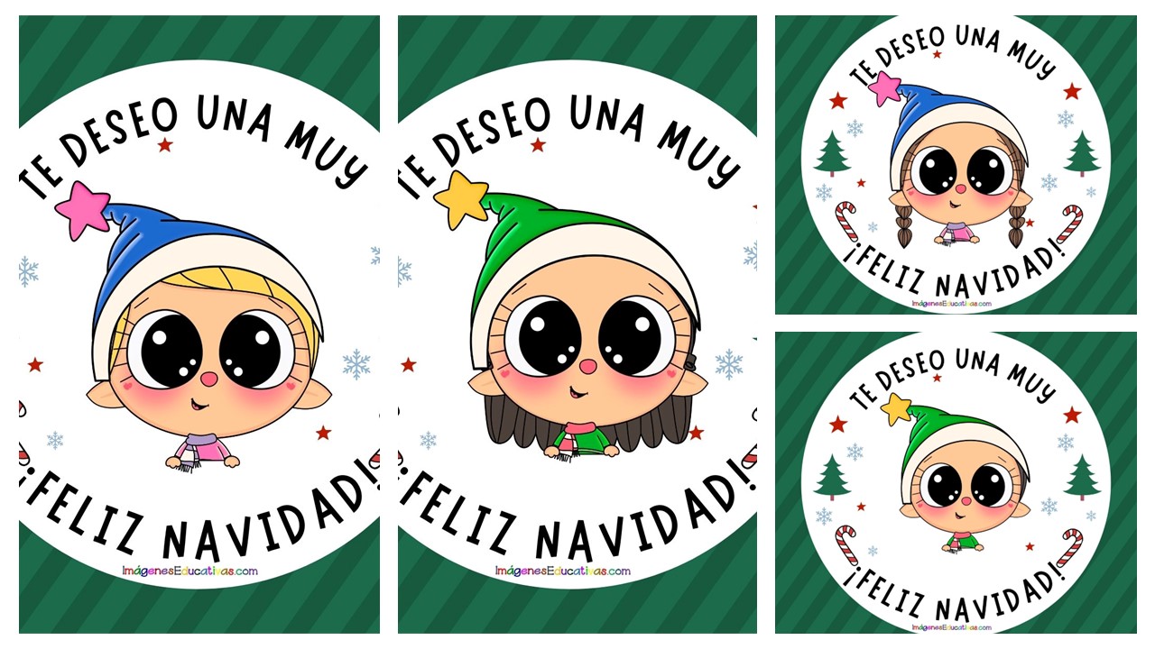 Figuras y moldes de foami Navidad - Imagenes Educativas
