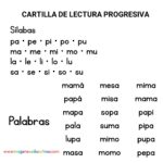 Cartilla de lectura para infantil - Imagenes Educativas
