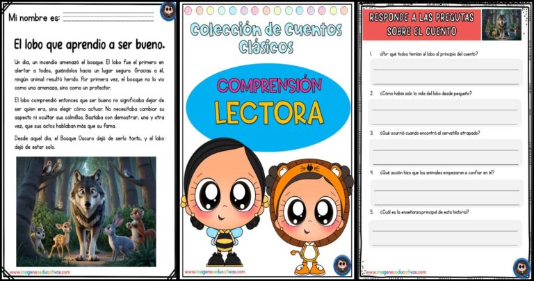 Cuentos Clásicos para comprensión lectora (1) - Imagenes Educativas