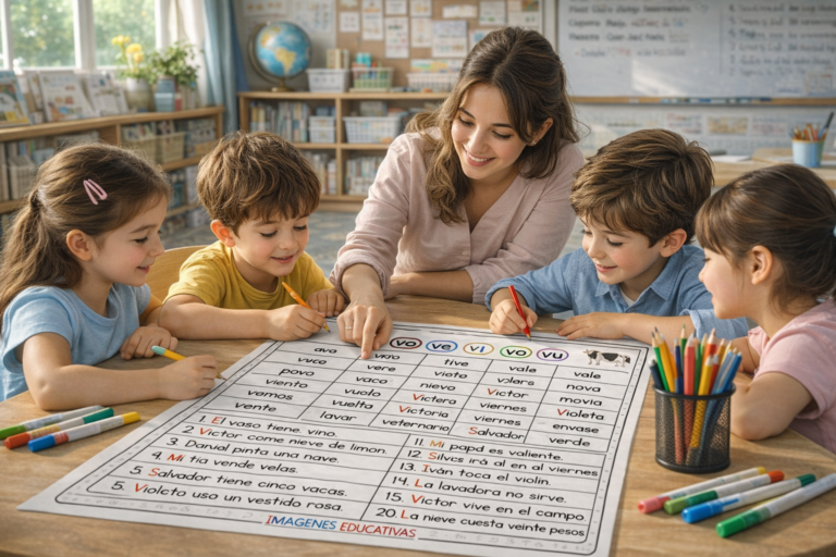 Hojas de caligrafía de oraciones cortas y sencillas - Imagenes Educativas