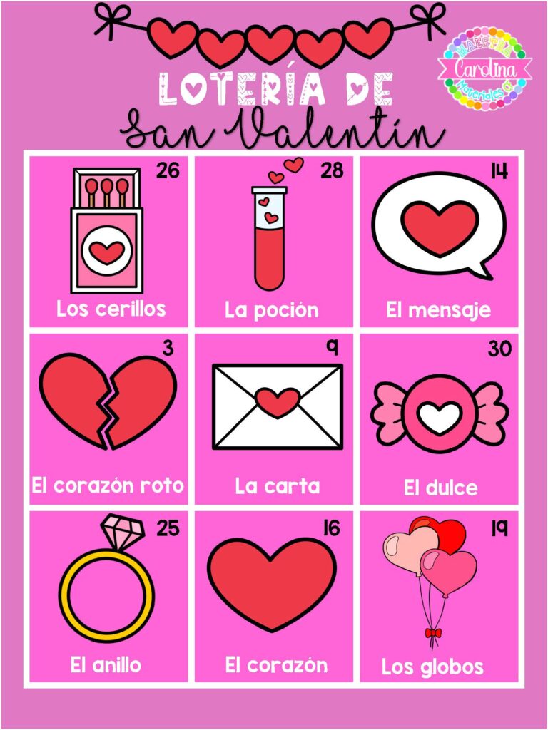 Loteria San Valentin_Página_07 - Imagenes Educativas