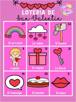 Loteria San Valentin_Página_13 - Imagenes Educativas
