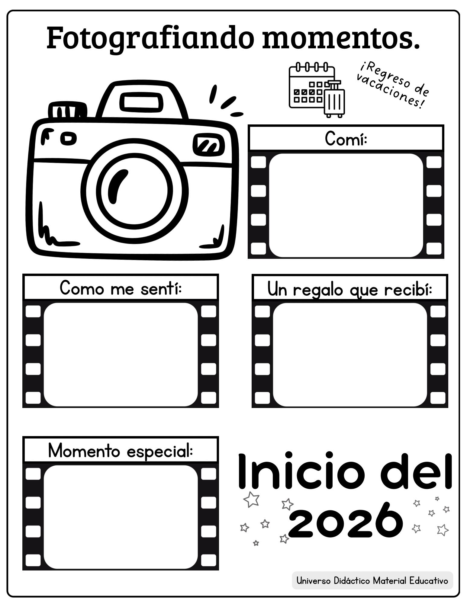 Recopilatorio actividades regreso a clase 2026 (6) - Imagenes Educativas