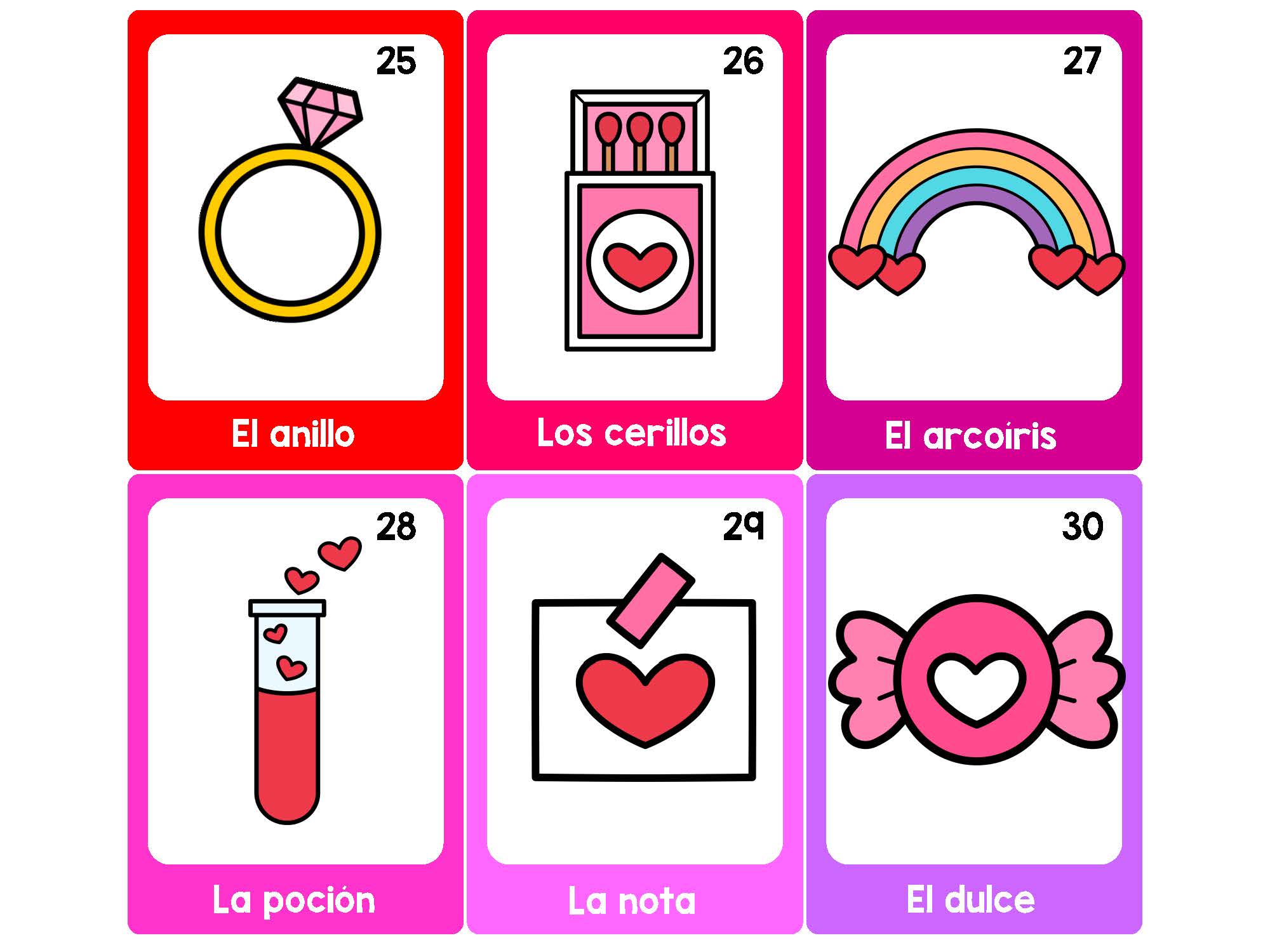 Tarjetas de loteria de SAN VALENTÍN_Página_5 - Imagenes Educativas