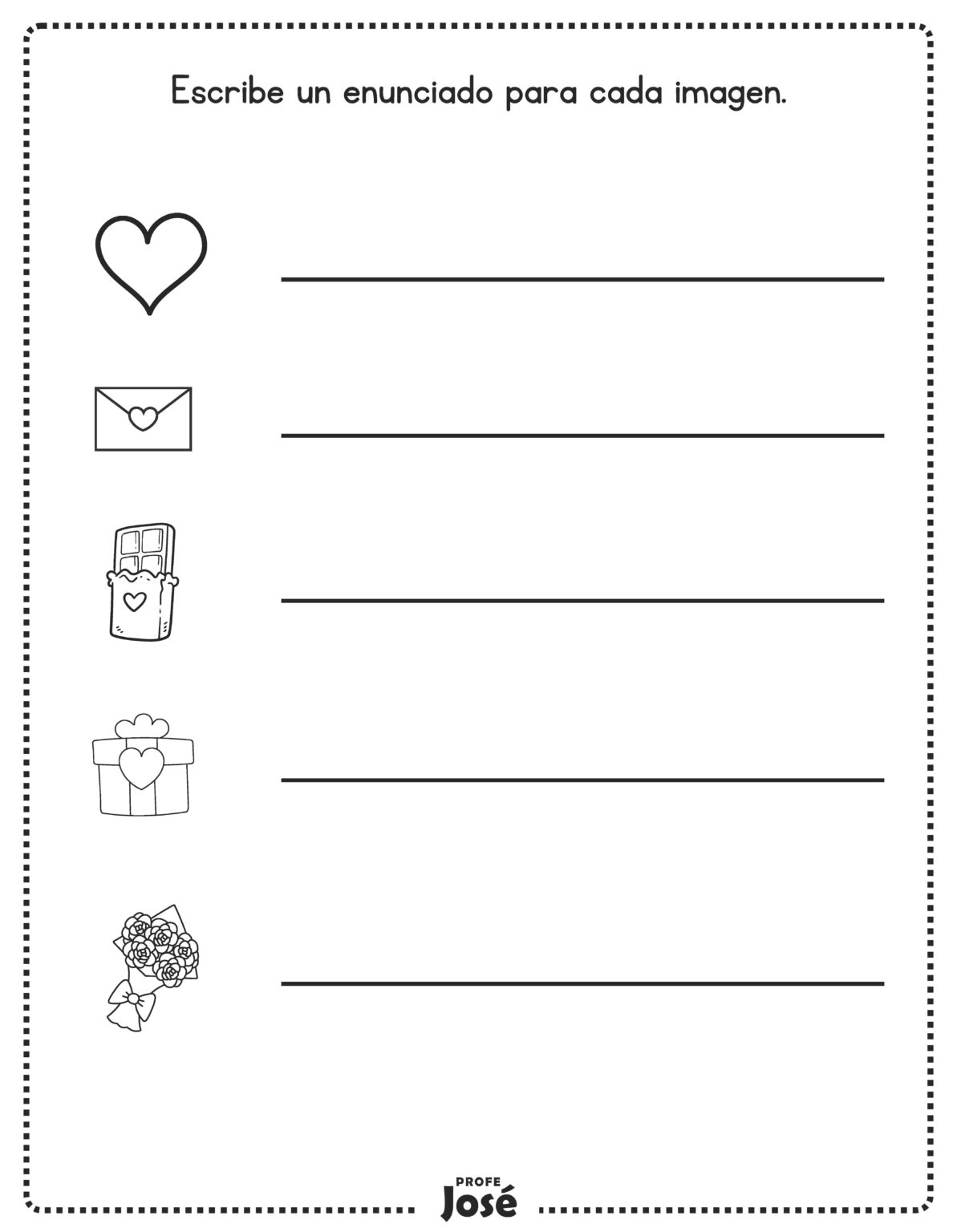 Cuadernillo de San Valentín con actividades de Lectoescritura y ...