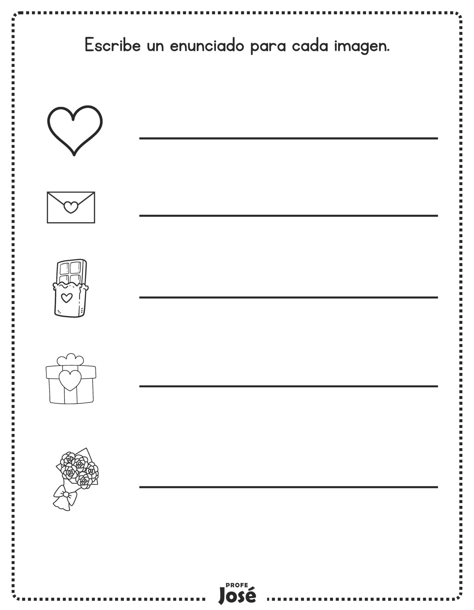Cuadernillo de San Valentín con actividades de Lectoescritura y ...