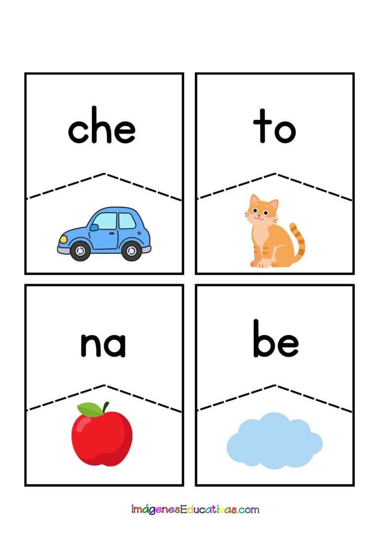 Puzles silaba final (1) - Imagenes Educativas