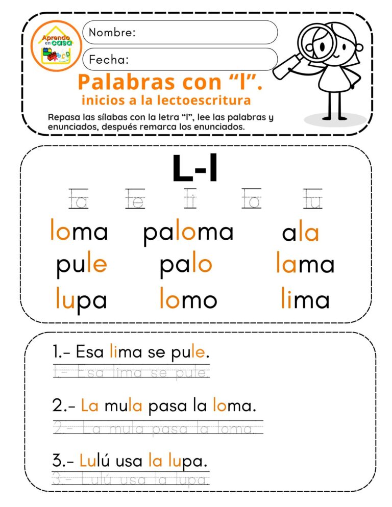 Conciencia fonológica: las consonantes - Imagenes Educativas