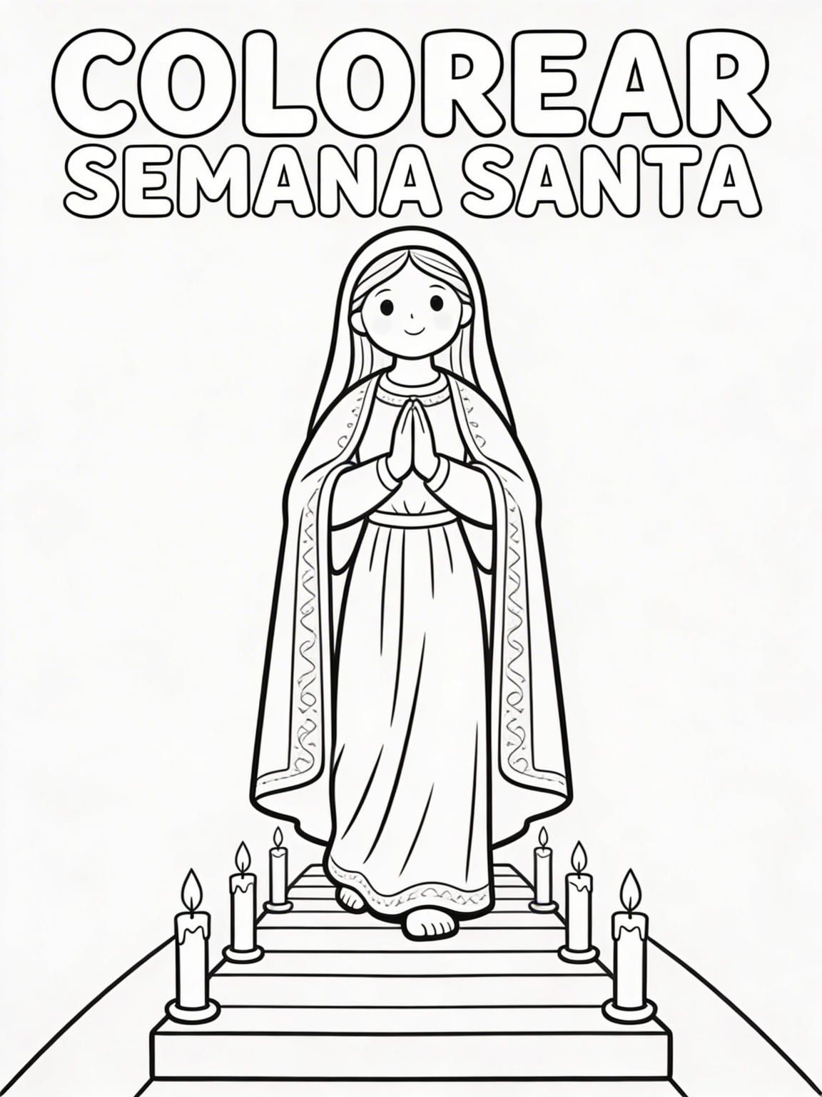 Cuadernito de Semana Santa para colorear - Imagenes Educativas