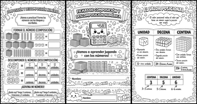 Poster Valor Posicional - Imagenes Educativas