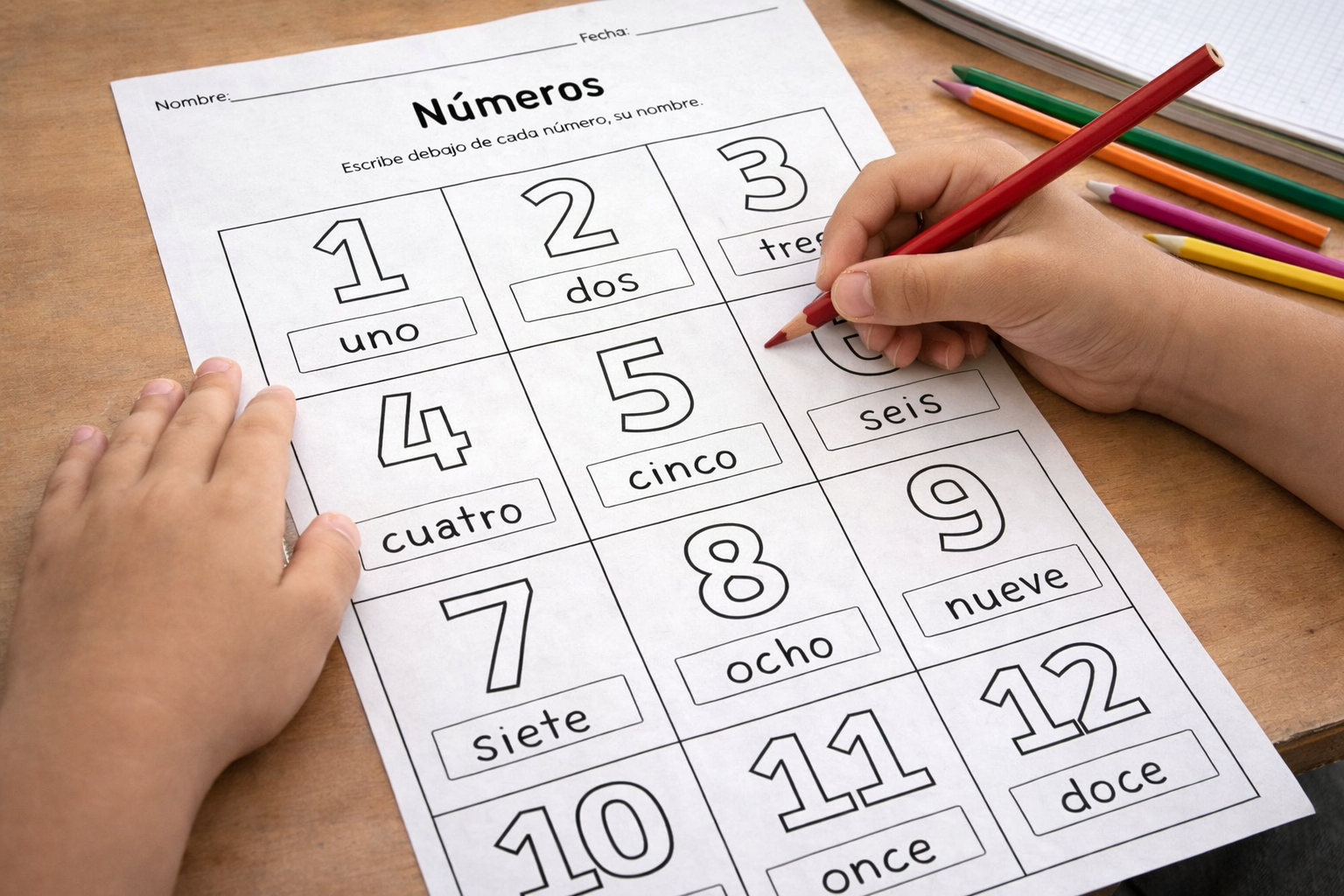 Los lápices de las tablas de multiplicar - Imagenes Educativas